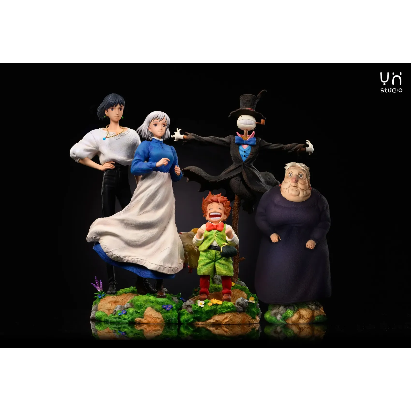 Howl's Moving Castle Characters YH Studio