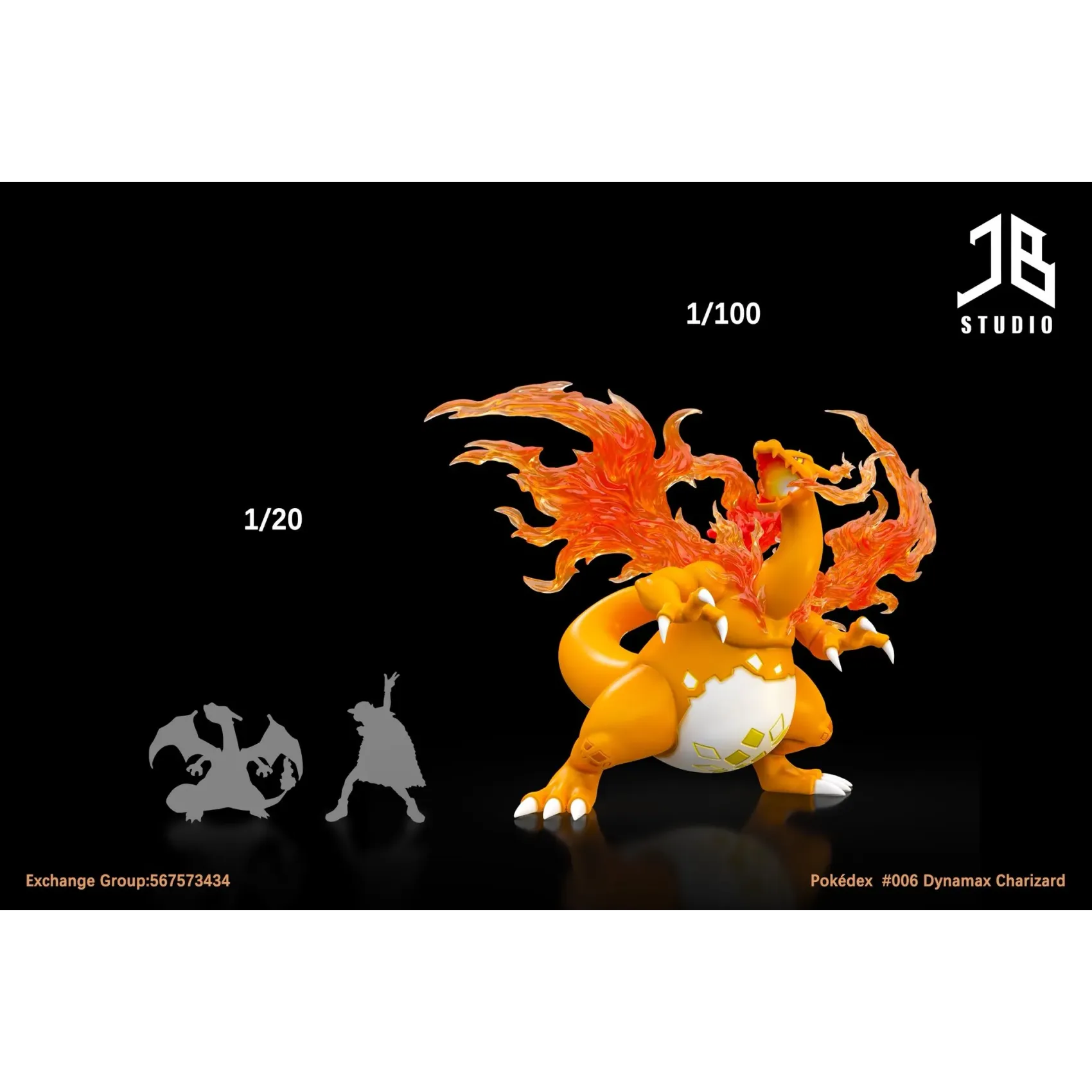 Pokemon Gigantamax Charizard JB Studio
