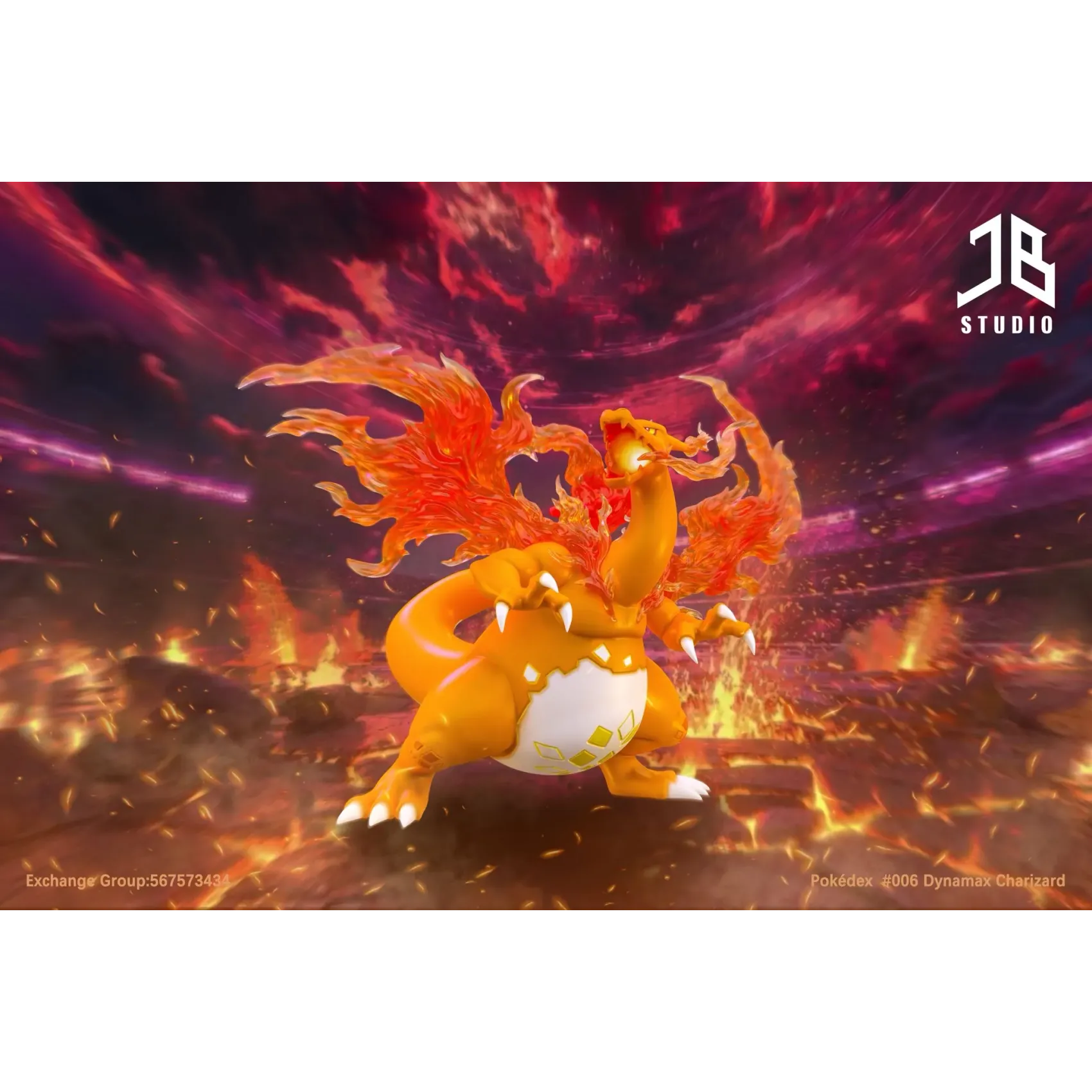Pokemon Gigantamax Charizard JB Studio