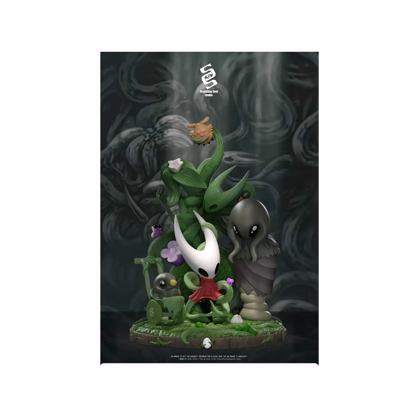 Hollow Knight Silksong Hornet & Greyroot Sculpting Soul Studio