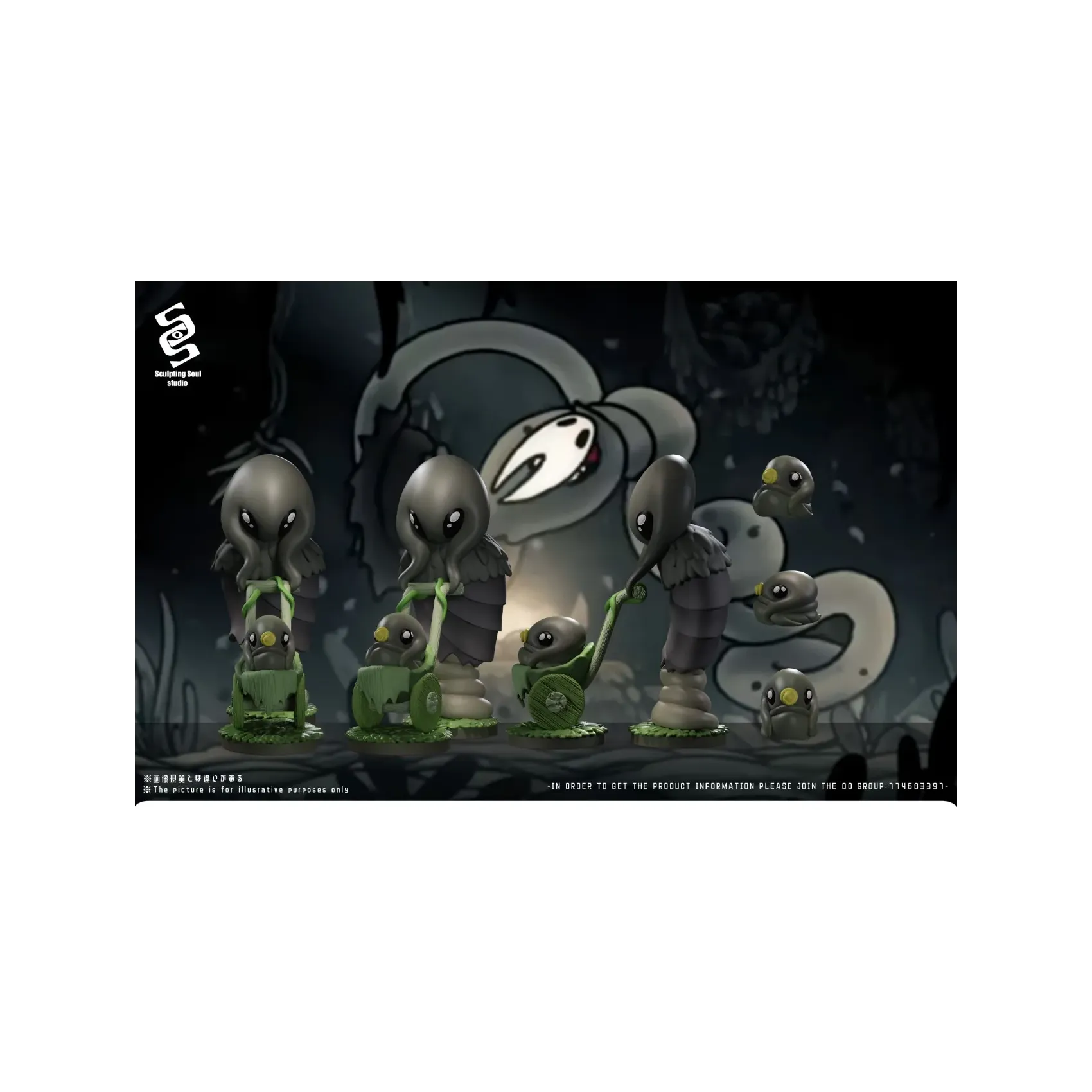 Hollow Knight Silksong Hornet & Greyroot Sculpting Soul Studio